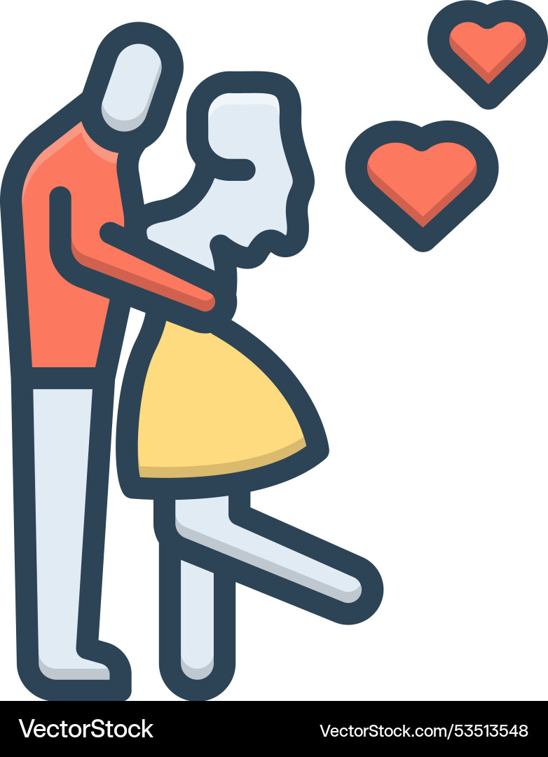 Couple goal Royalty Free Vector Image - VectorStock