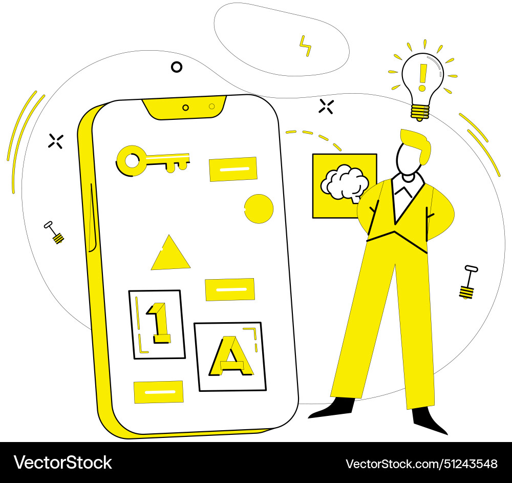 Creative solutions professional success demands Vector Image