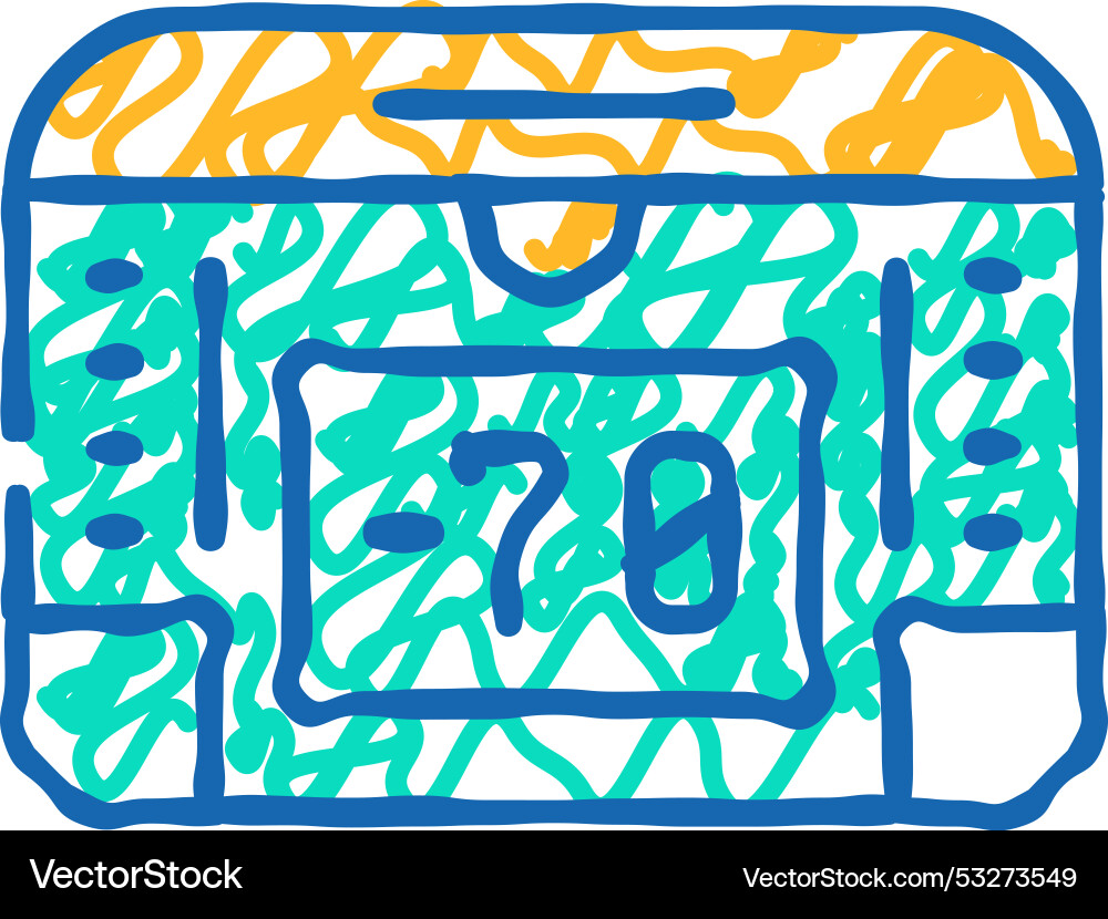 Fridge laboratory professional equipment icon Vector Image