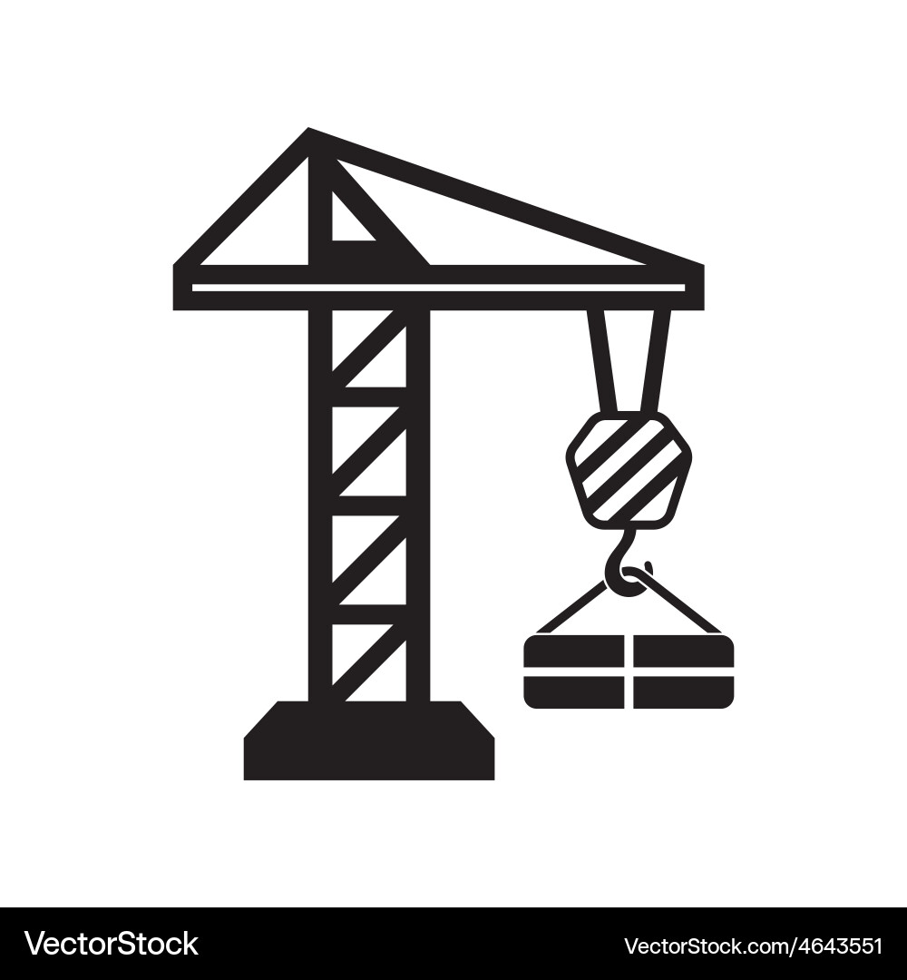Crane Royalty Free Vector Image - VectorStock