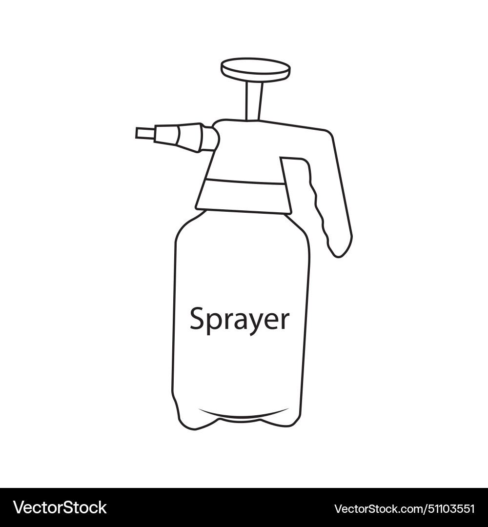 Plant sprayer icon Royalty Free Vector Image - VectorStock