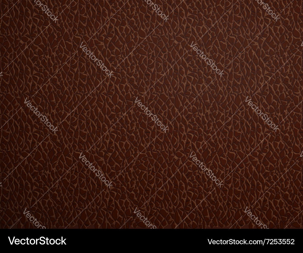 Brown Leather Texture Royalty Free Vector Image