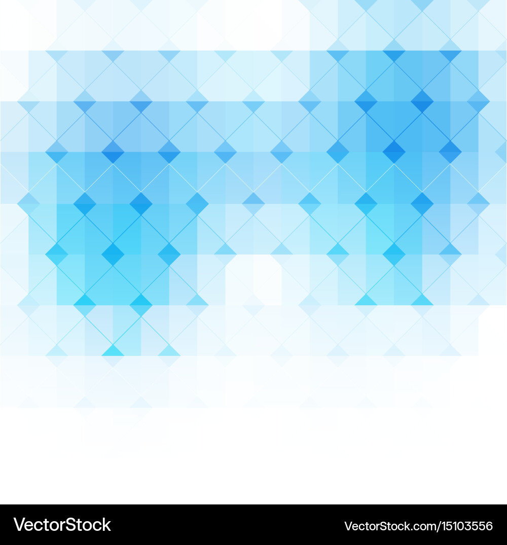 Blue Geometric Abstract Background Royalty Free Vector Image