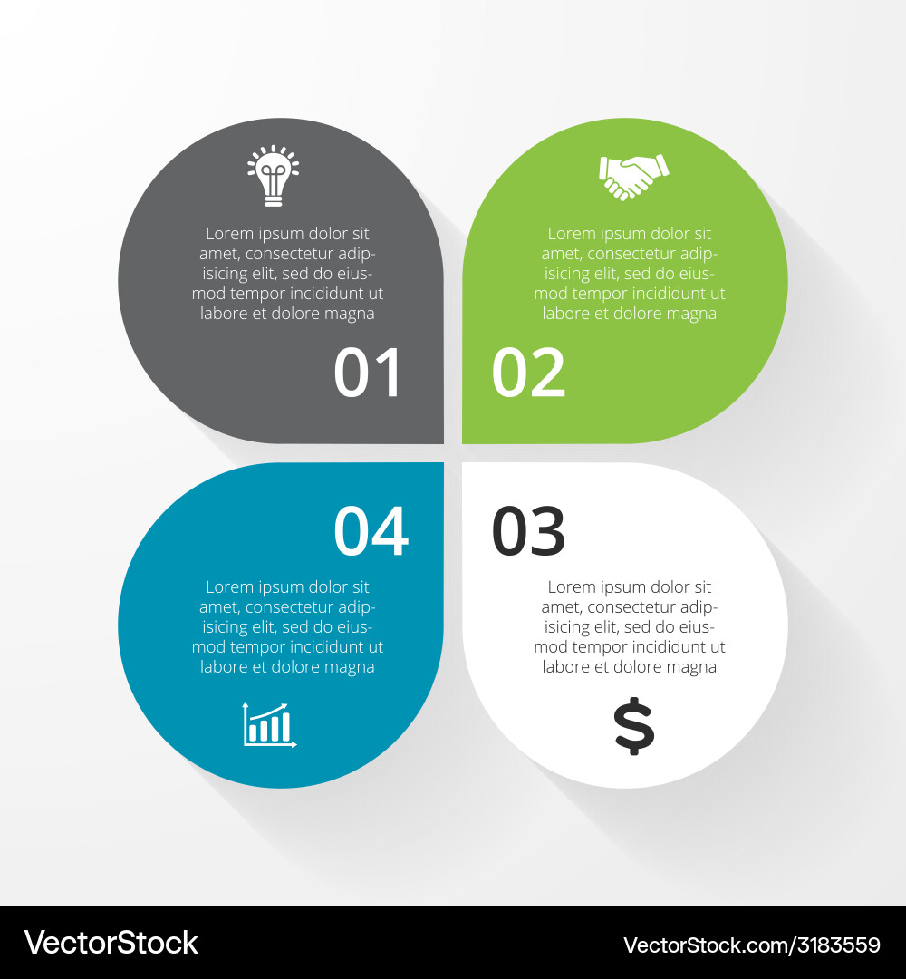 Business circle infographic diagram presentation 4