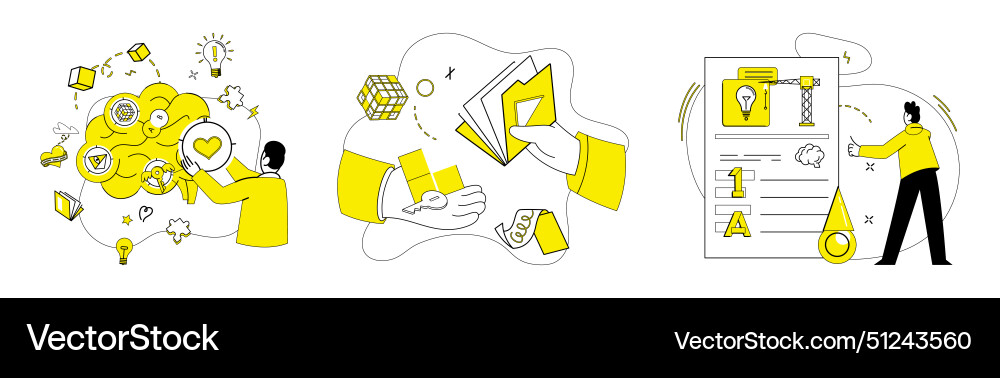 Creative solutions in business professional Vector Image