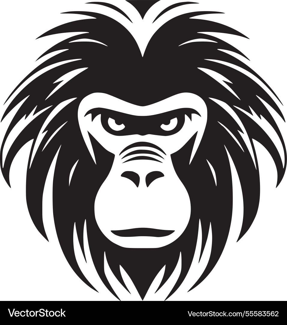 Baboon - high quality logo ideal for t-shirt Vector Image