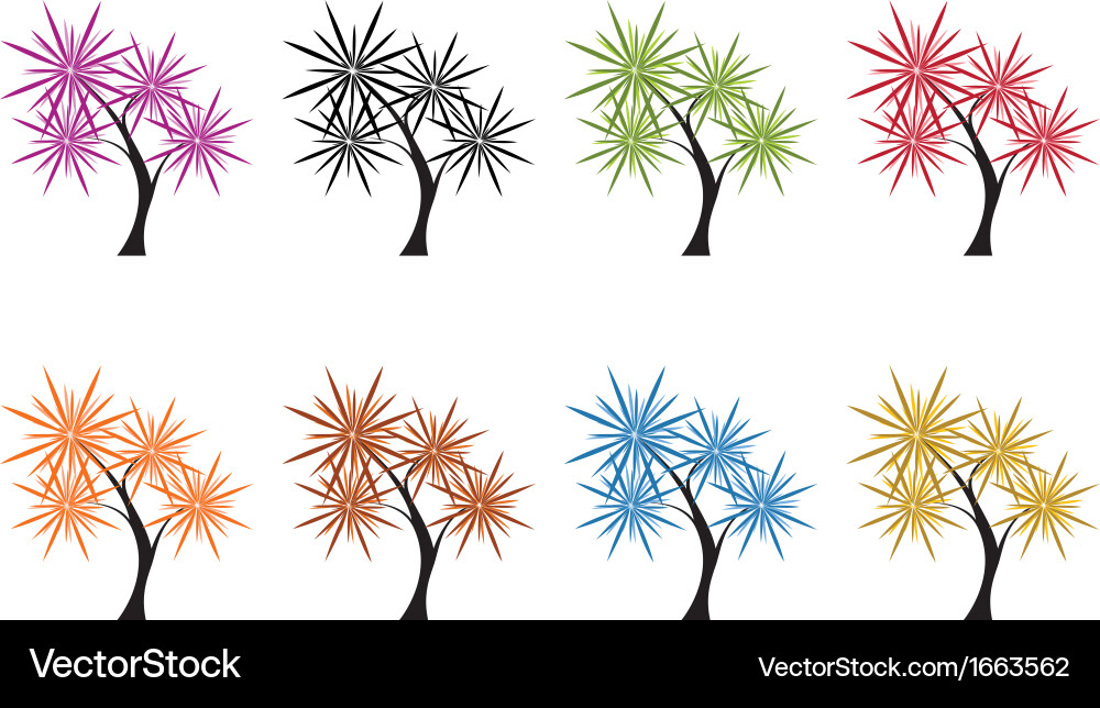 Baum Lizenzfreies Vektorbild - VectorStock