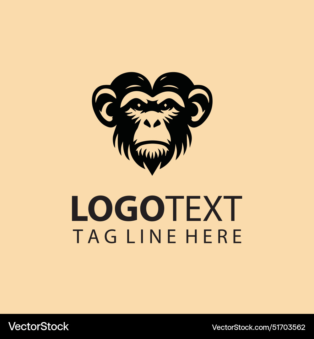 Monkeylogo Royalty Free Vector Image - VectorStock