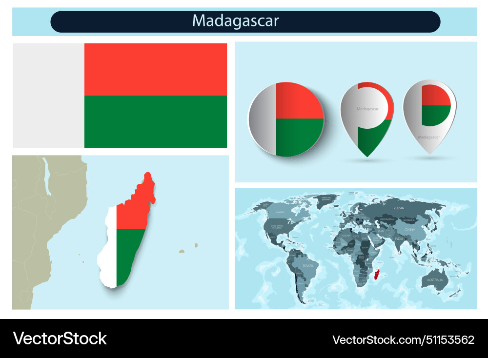 Political infographics made from maps and flags Vector Image