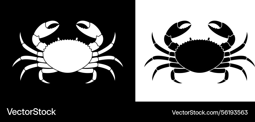 Crab Royalty Free Vector Image - VectorStock