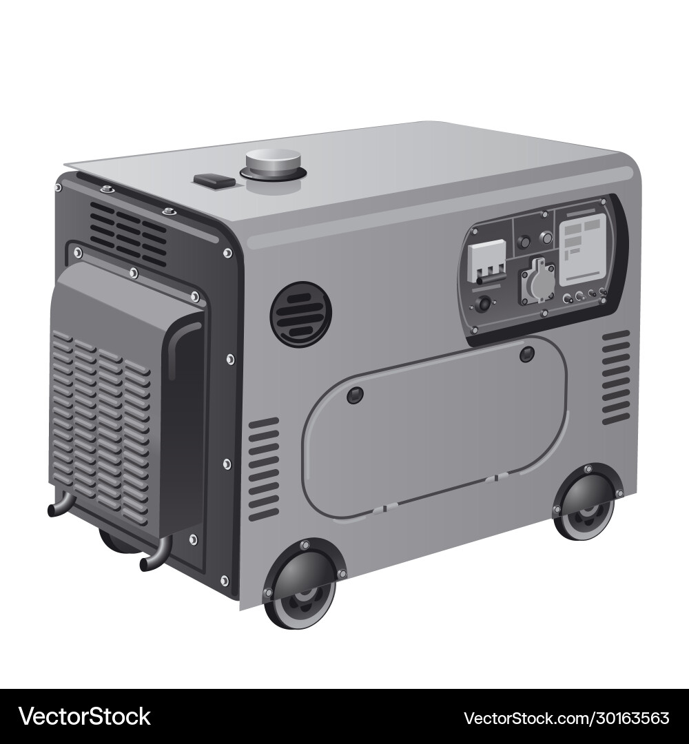 Power generator Royalty Free Vector Image - VectorStock