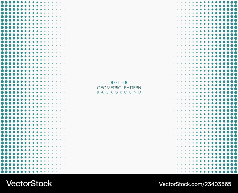 Abstract Blue Dot Background Royalty Free Vector Image