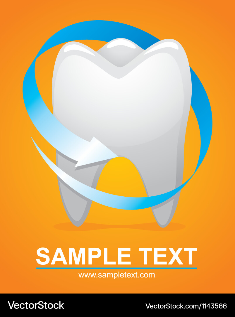 Medicine dent care Royalty Free Vector Image - VectorStock