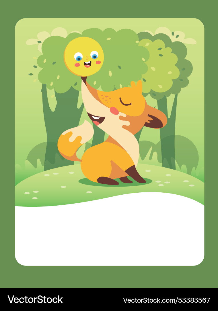 A sly fox Royalty Free Vector Image - VectorStock