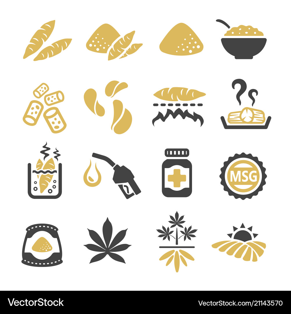 Cassava Chip Vector Images (23)