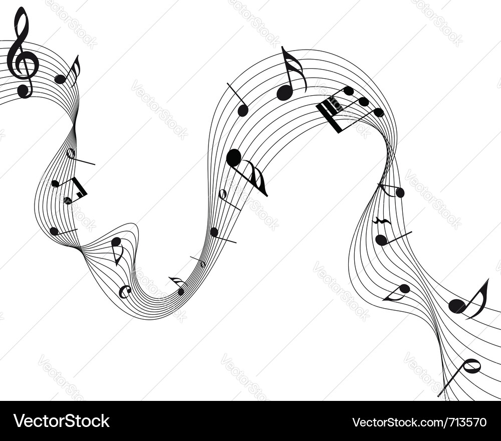 Musical notes Royalty Free Vector Image - VectorStock