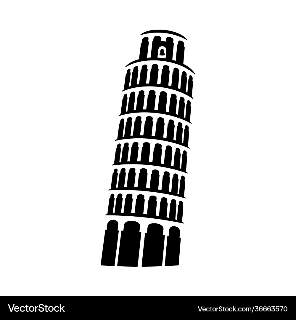 Pisa Royalty Free Vector Image - VectorStock