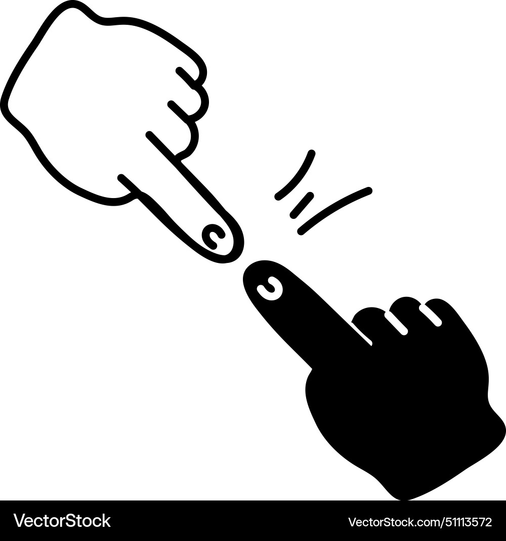 Hurt sign Royalty Free Vector Image - VectorStock