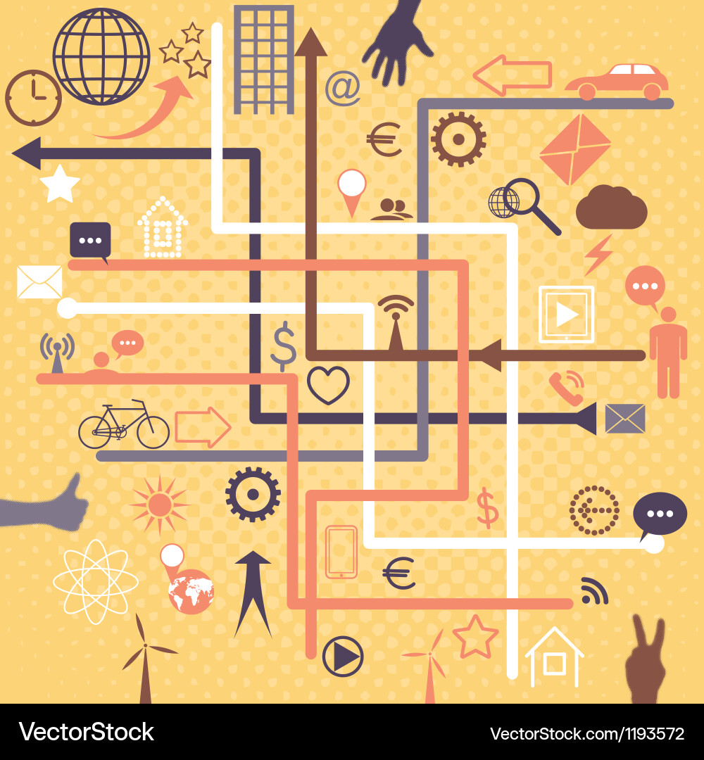 Social media Royalty Free Vector Image - VectorStock