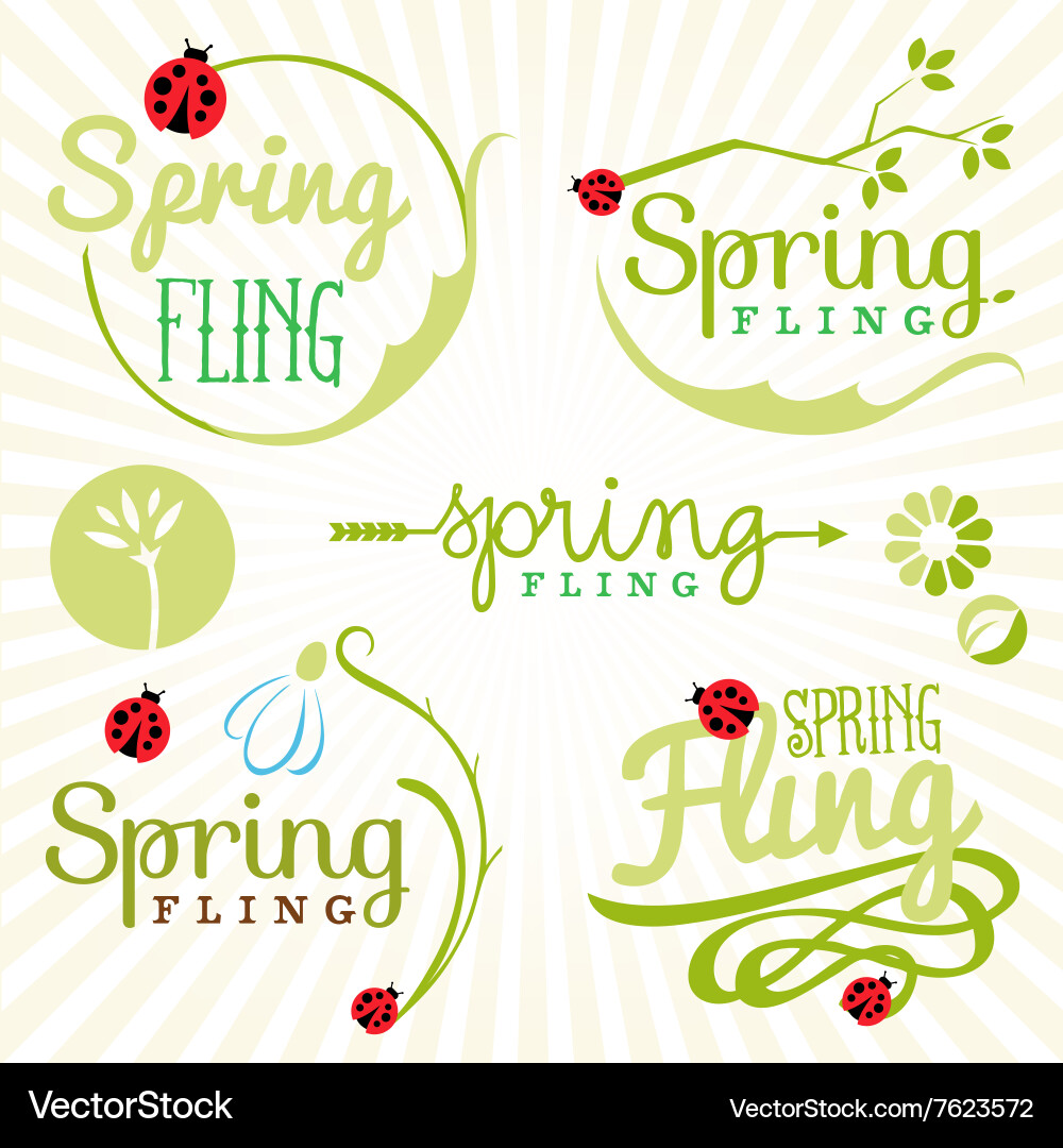 Spring Fling Vector Images (19)