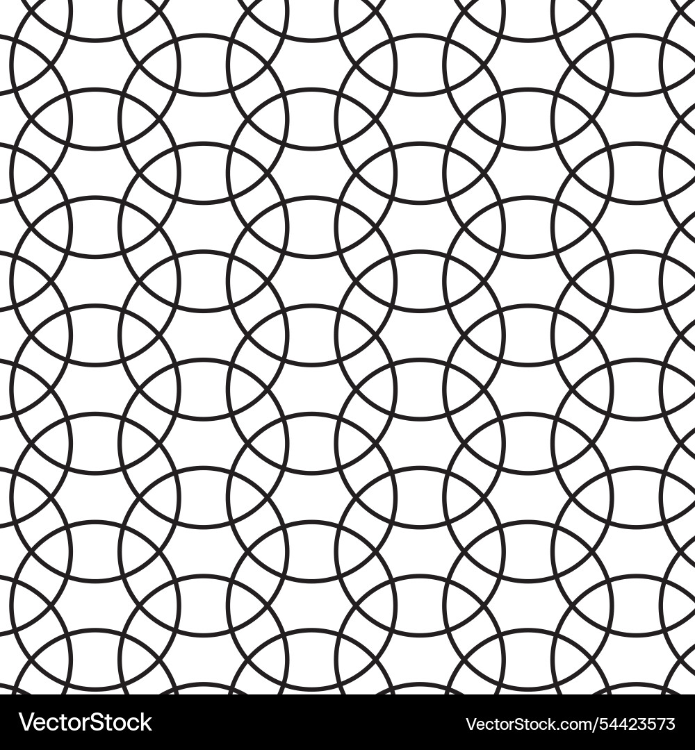Circle line pattern design Royalty Free Vector Image