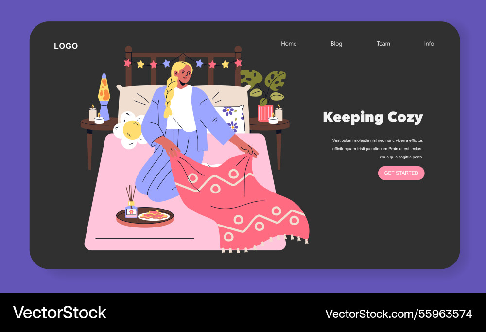 Bed rotting flat Royalty Free Vector Image - VectorStock