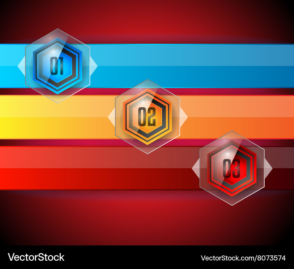 Clean infographic layout template for data Vector Image