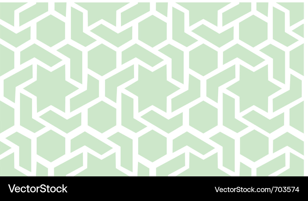 Geometric interlaced pattern Royalty Free Vector Image