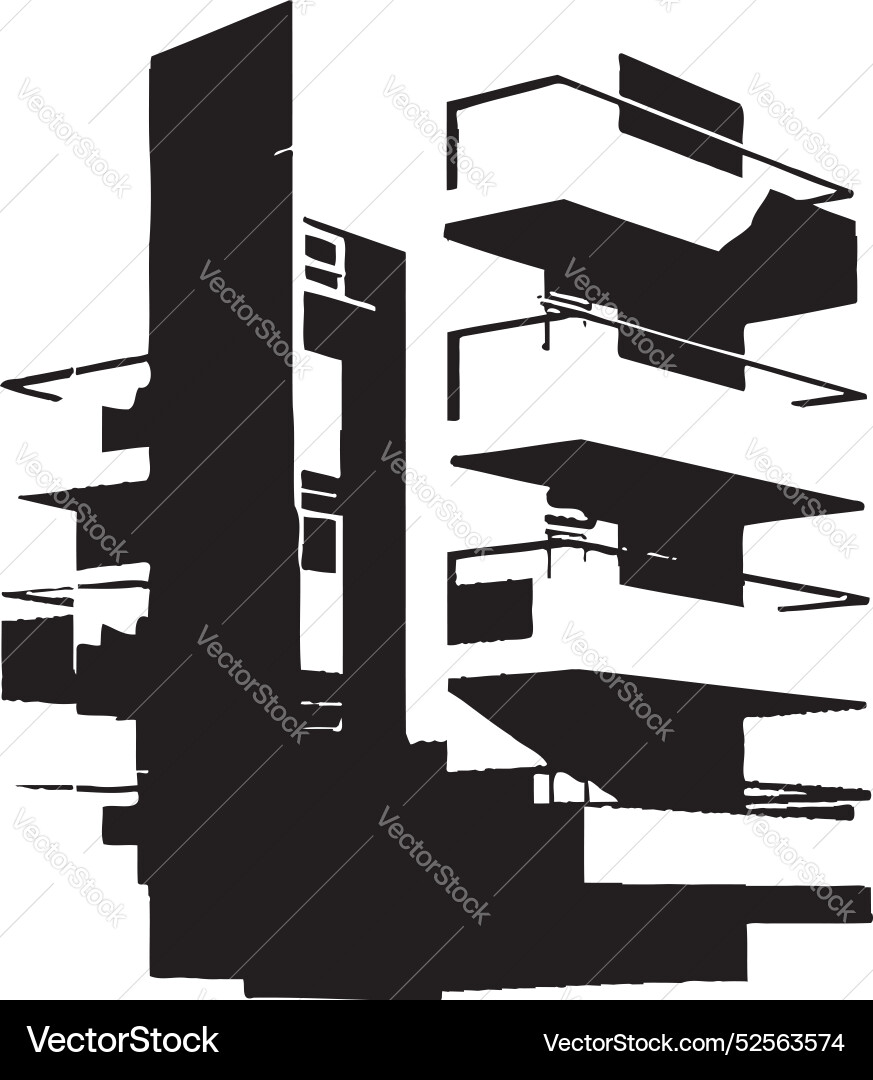 Gothic grandeur sophisticated architecture Vector Image