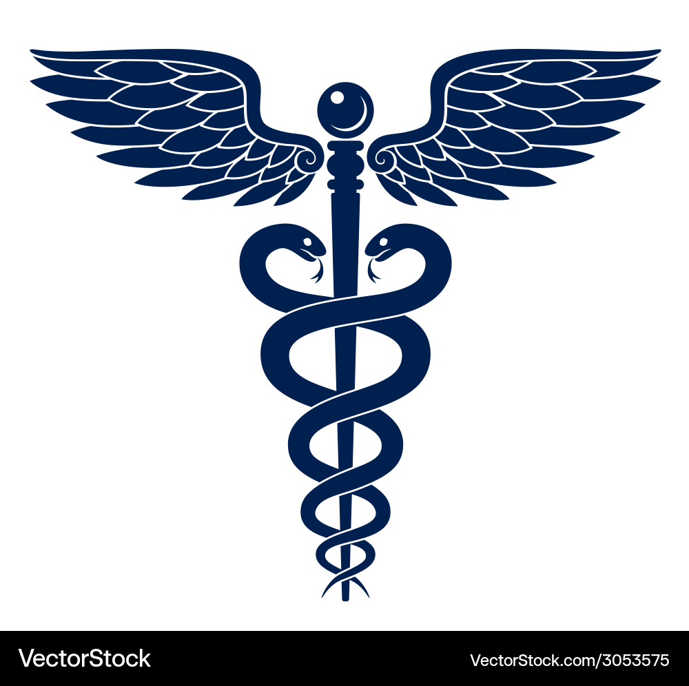 Caduceus Royalty Free Vector Image - VectorStock