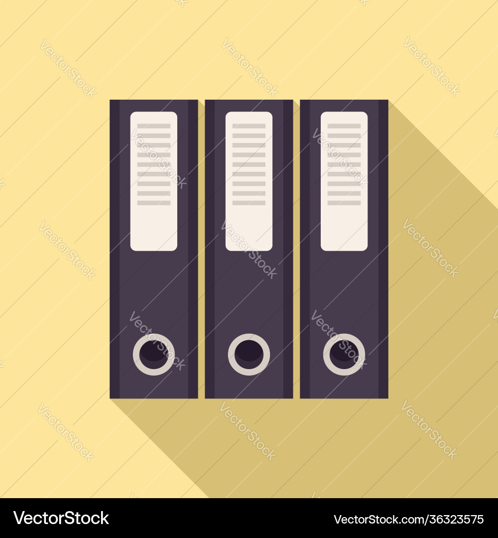 Staatsanwalt Ordner Icon Lizenzfreies Vektorbild