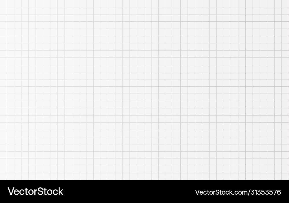 Squared paper texture notebook page in cage Vector Image