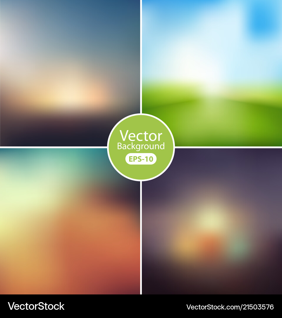 Warm Sunset Gradient Background Royalty Free Vector Image