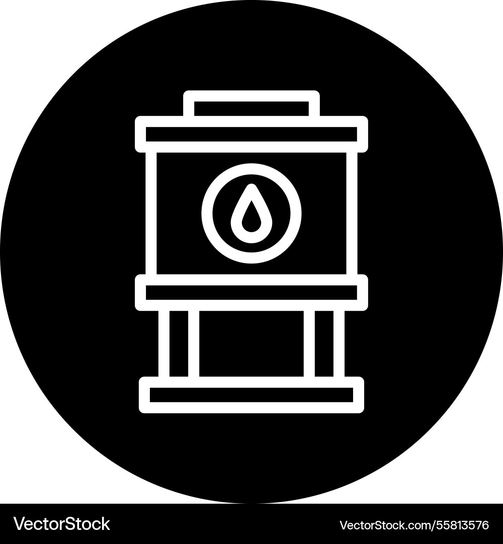 Water tank icon design Royalty Free Vector Image
