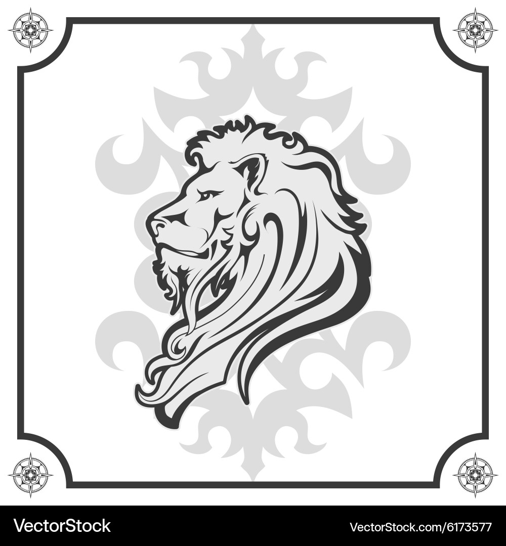 Lion Royalty Free Vector Image - VectorStock