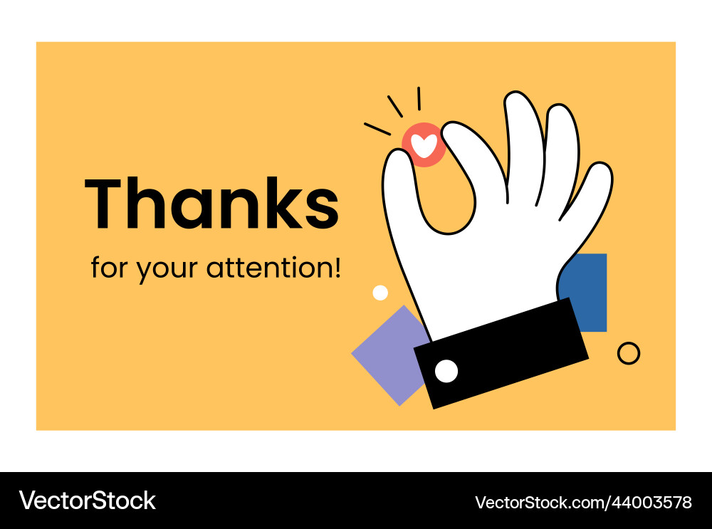 Heart Appreciation Slide Royalty Free Vector Image