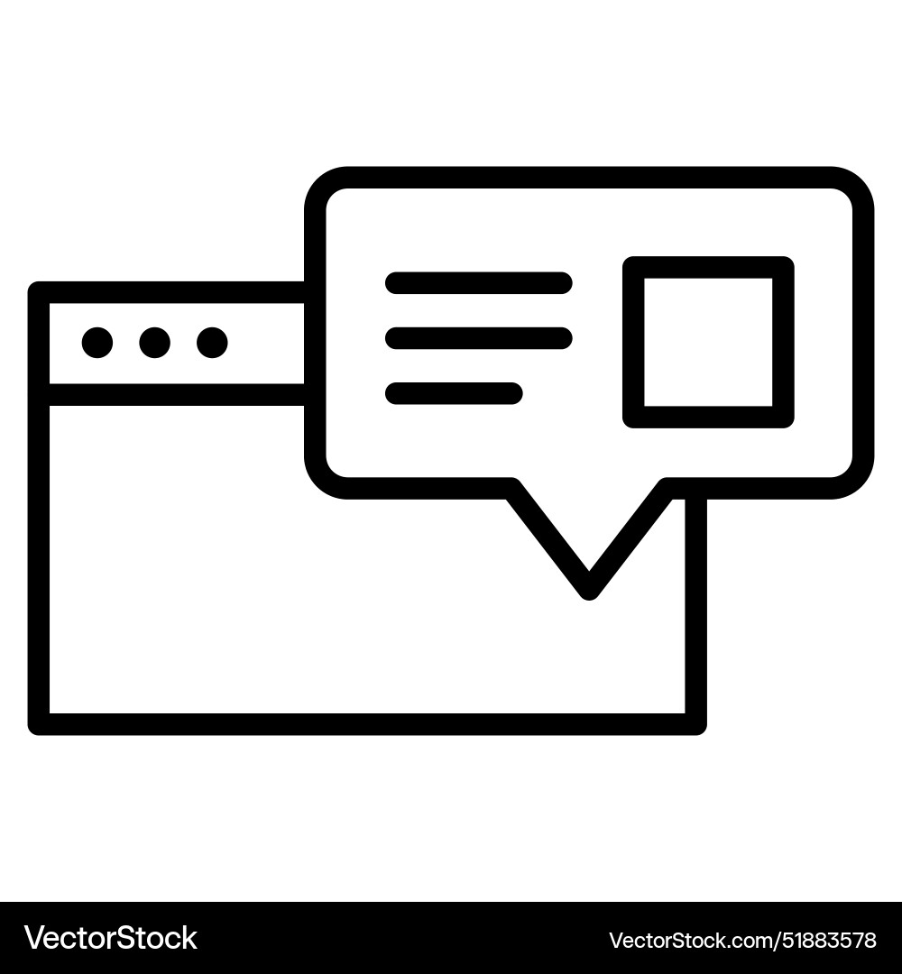 Pop up icon Royalty Free Vector Image - VectorStock