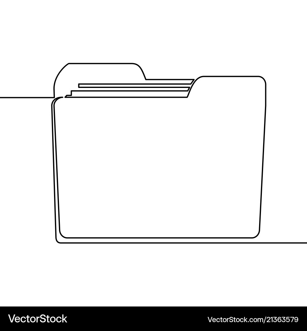 Folder Clipart Black And White White Folder Clip Art At Clker.com