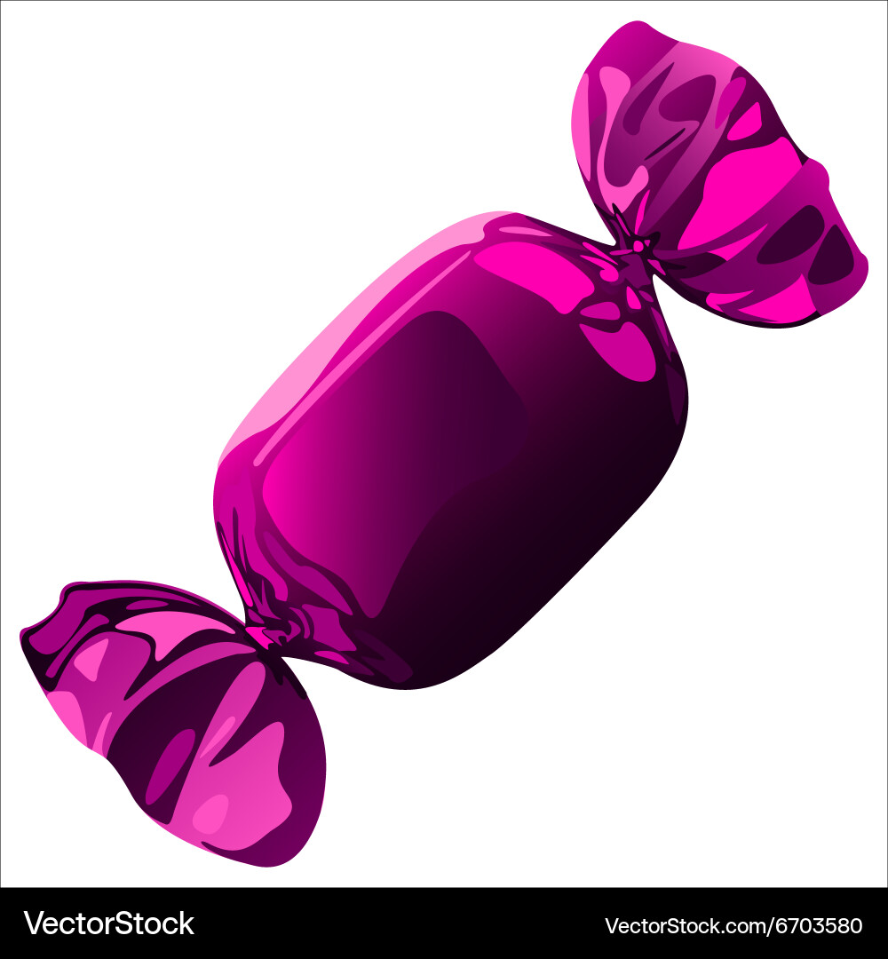 Chocolate Candy Wrapper Royalty Free Vector Image