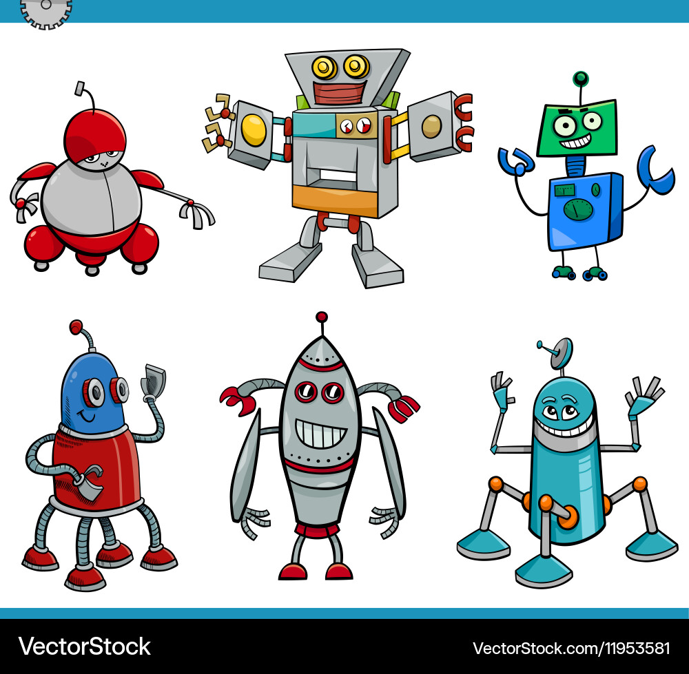 Robot Cartoon Characters Names