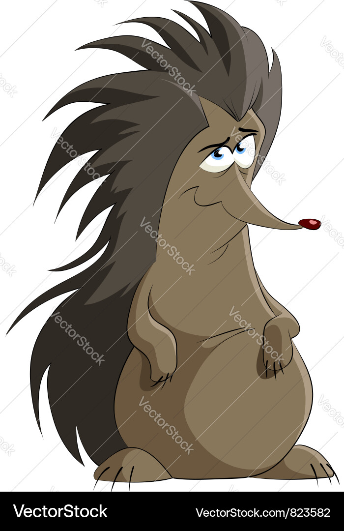 Hedgehog Royalty Free Vector Image - VectorStock
