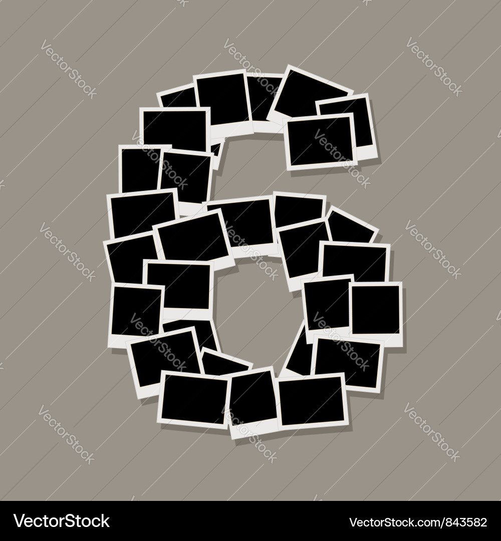 Collage Templates Six Vector Images (over 190)