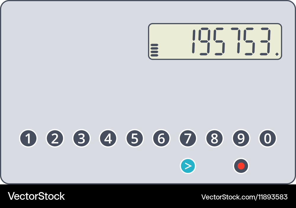 Security token card Royalty Free Vector Image - VectorStock