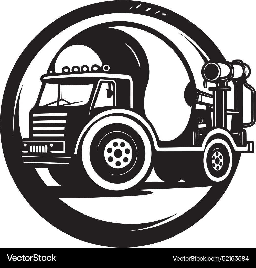 Cement mixing technologyconcrete manufacturing Vector Image