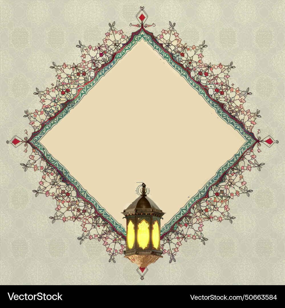 Ramadan kareem ramzan mubarak template banner Vector Image