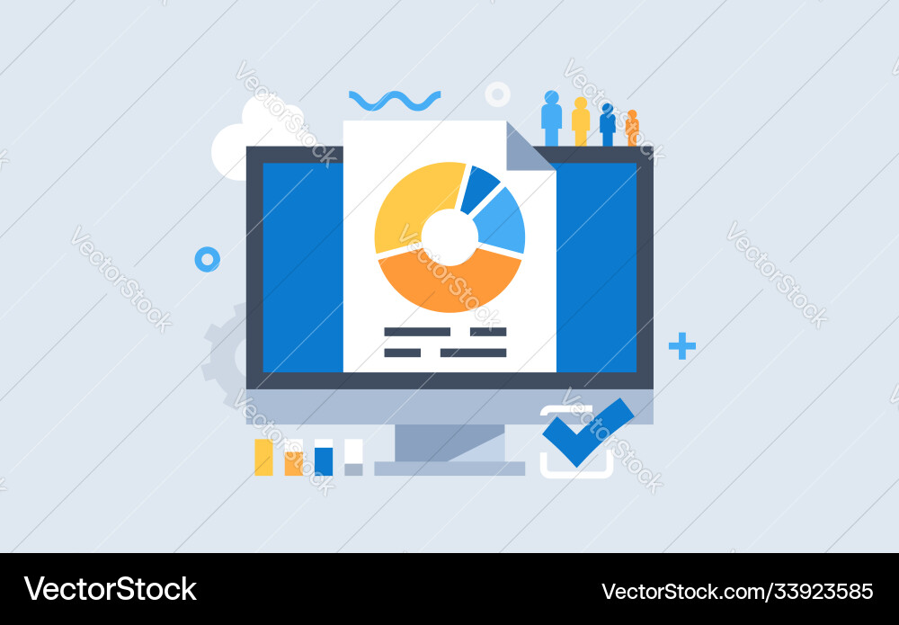 Data check Royalty Free Vector Image - VectorStock