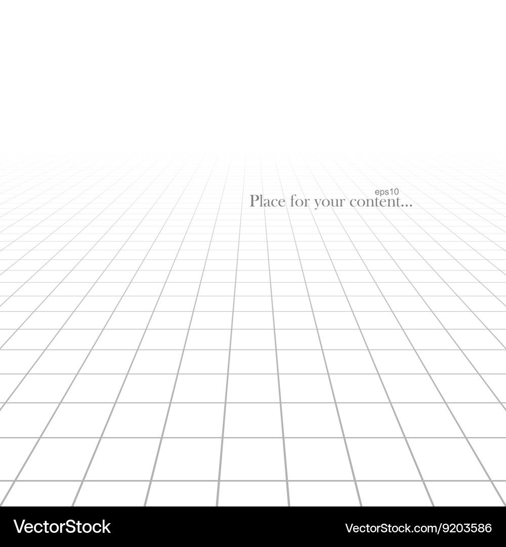 Modern White Grid Background Royalty Free Vector Image