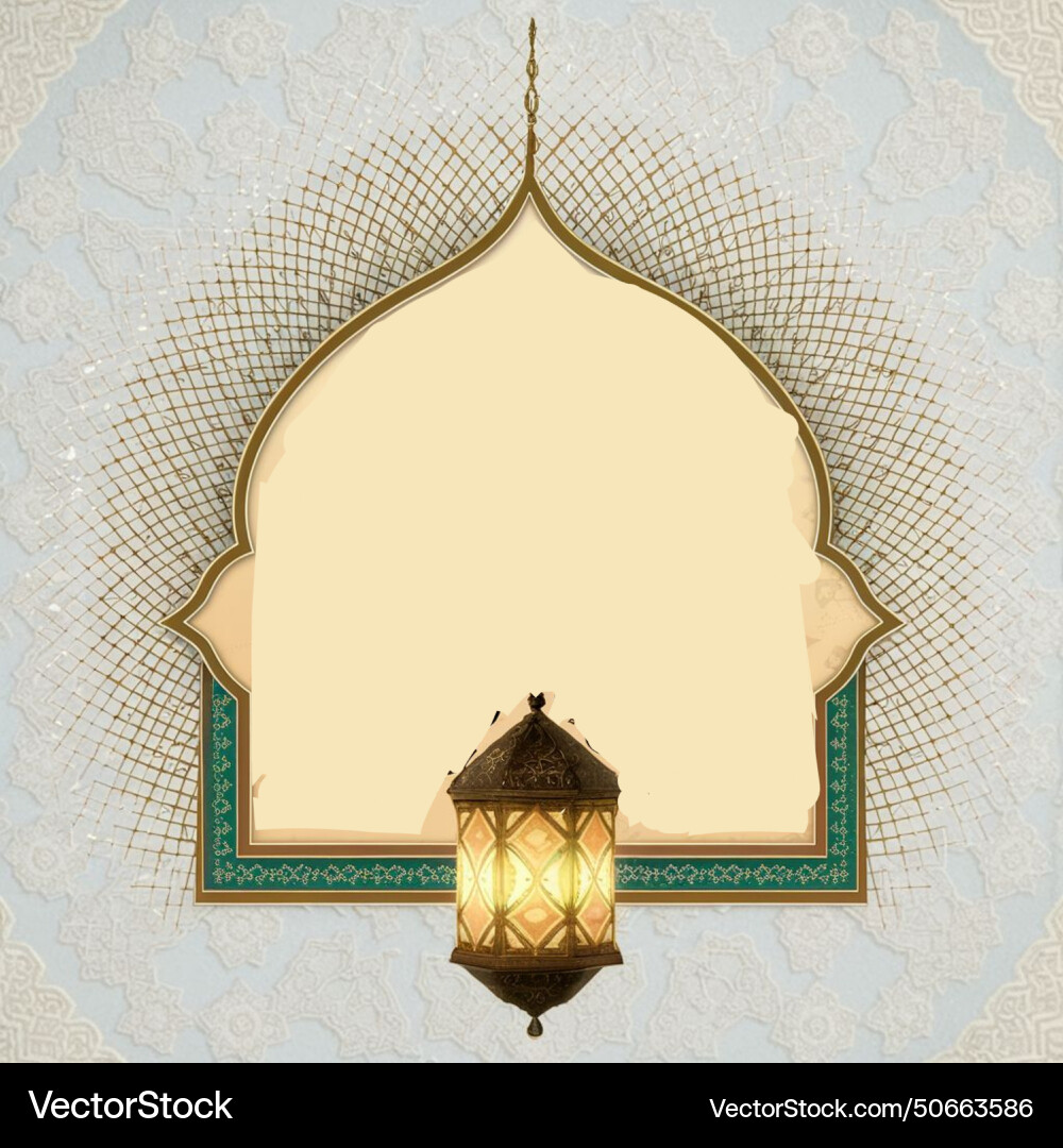 Ramadan kareem ramzan mubarak template banner Vector Image