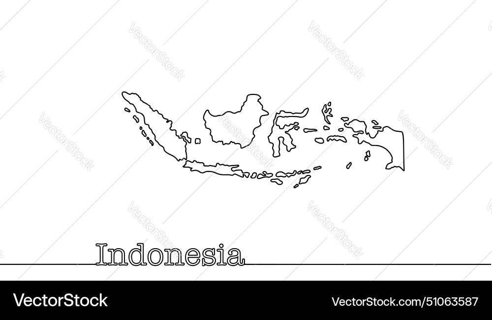 Indonesia Royalty Free Vector Image - VectorStock