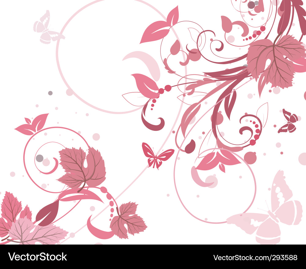 Abstract leaves design Royalty Free Vector Image